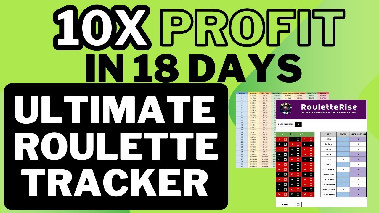 10X Profit in 18 Days! Ultimate Roulette Tracker Strategy - YouTube