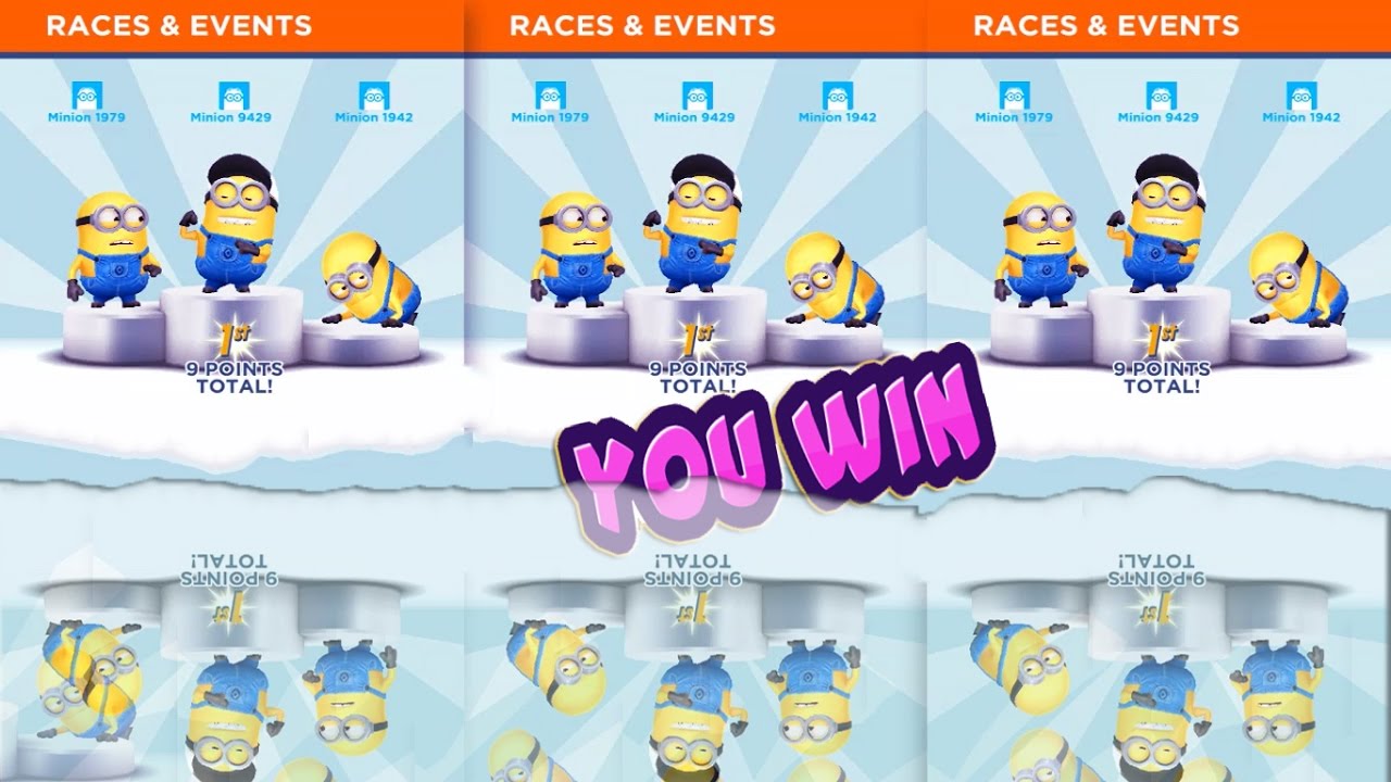 Despicable me 2 Minion rush |Minion racing in El Macho's Lair|YOU WIN ...