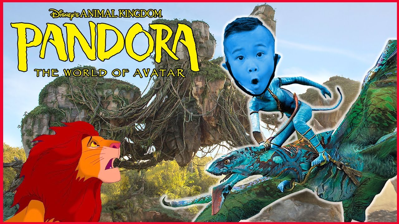 DISNEY'S WORLD OF AVATAR! Amusement Park Ride Animal Kingdom! - YouTube