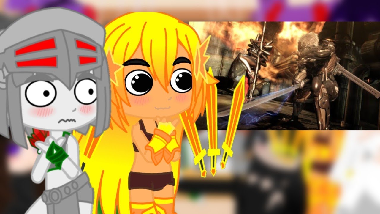 Mob Talker React To Raiden vs Mistral (MGRR, REQUESTED) - YouTube