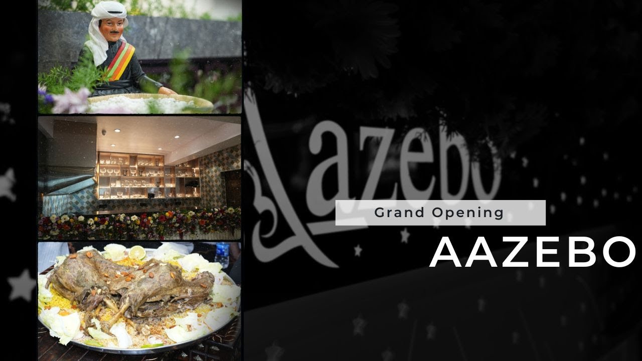 Aazebo || Grand Opening New Branch Malakpet - YouTube