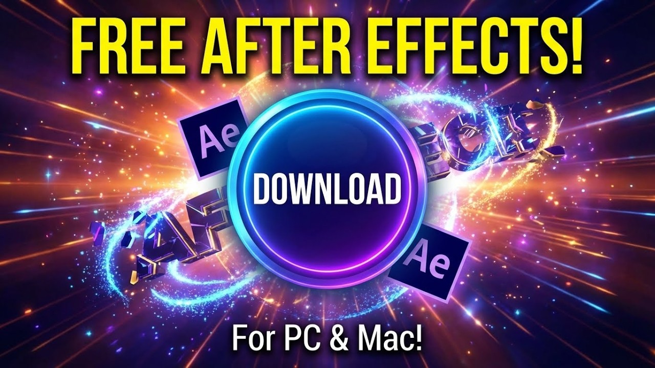 How To Download Adobe After Effects For Free On Pc, Mac (2026 Official ...