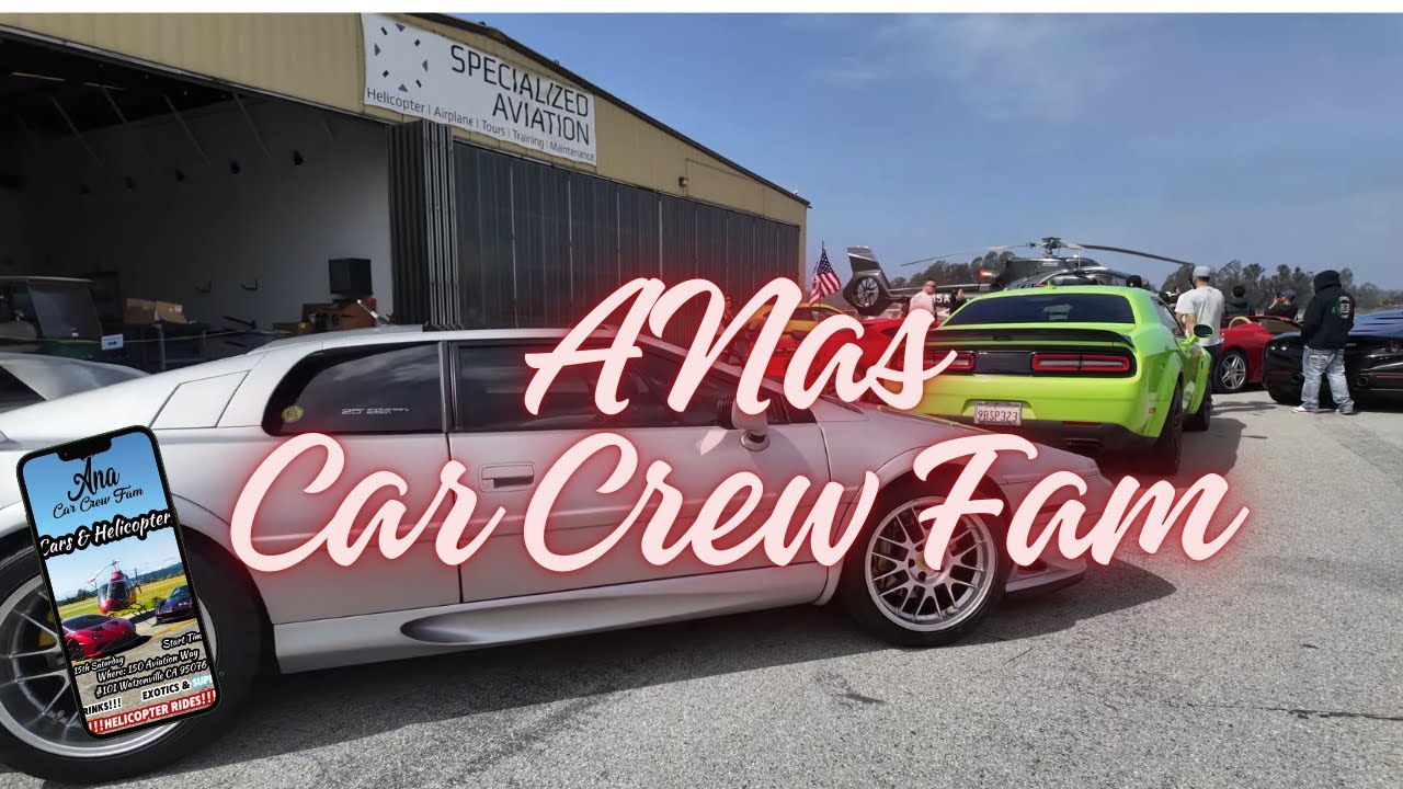 Ana Car Crew Cars & Helicopters - YouTube