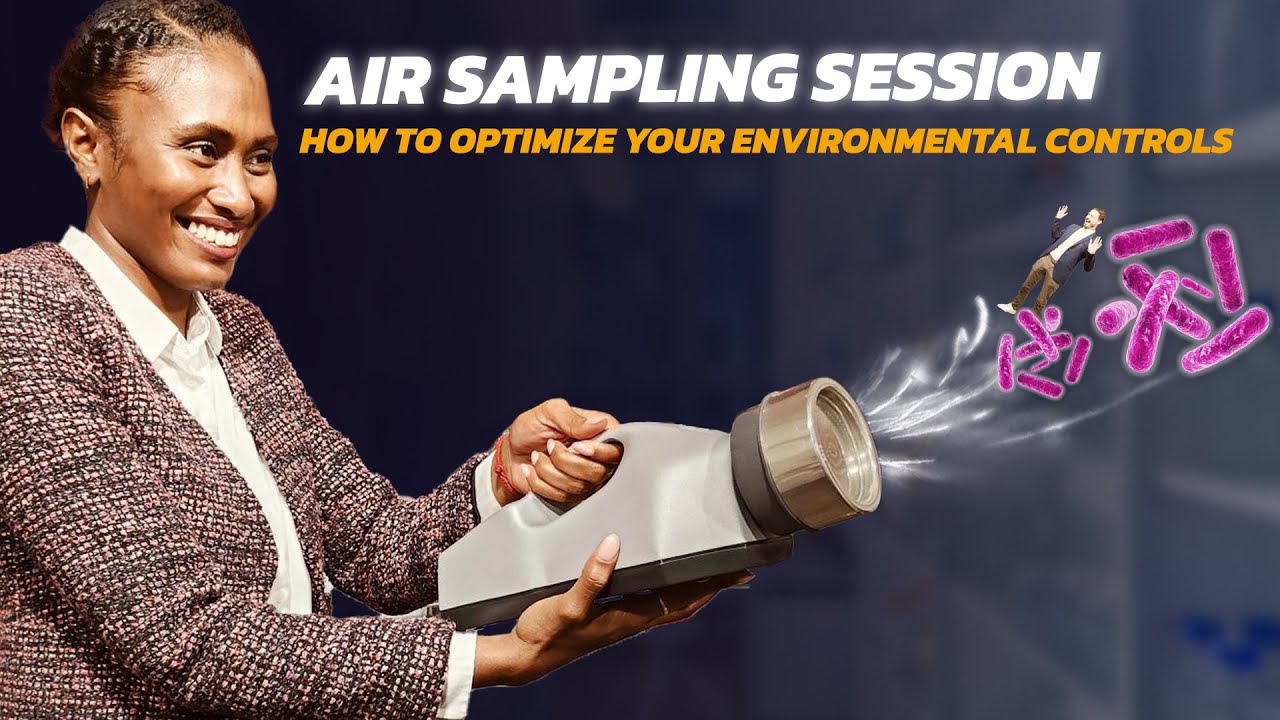 Air sampling live session #microbiology - YouTube