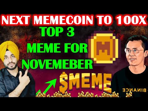 🚨MEMECOIN BIG UPDATE: MEME COINS TO 100X IN NOVEMBER 2023 | PEPE FLOKI ...