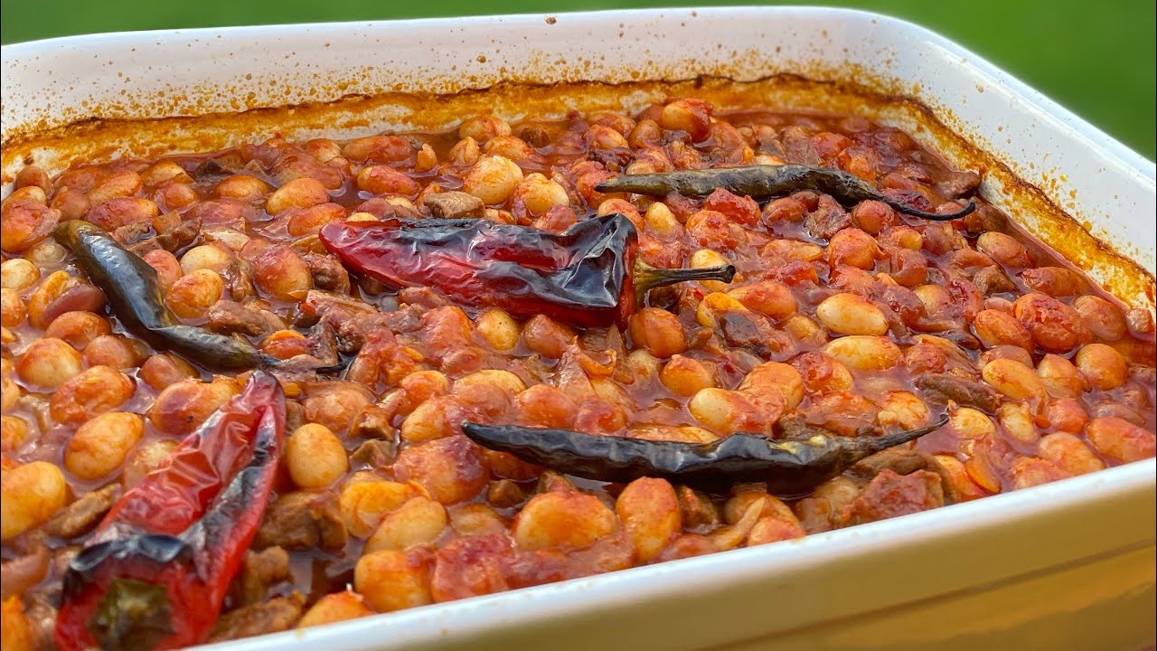 FIRINDA KURU FASULYE OLMAZ DEME!!! SEN DE DENE !!!(BAKED BEANS) - YouTube