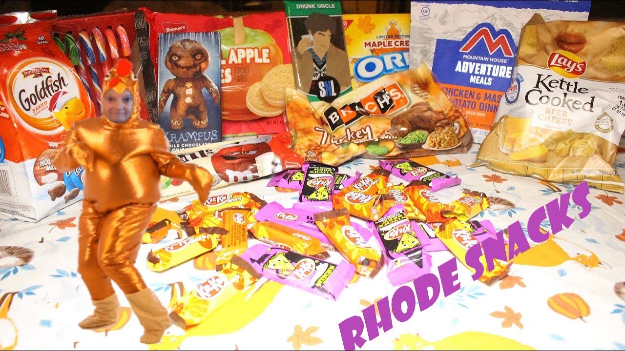 Rhode Snacks Thanksgiving Edition - YouTube