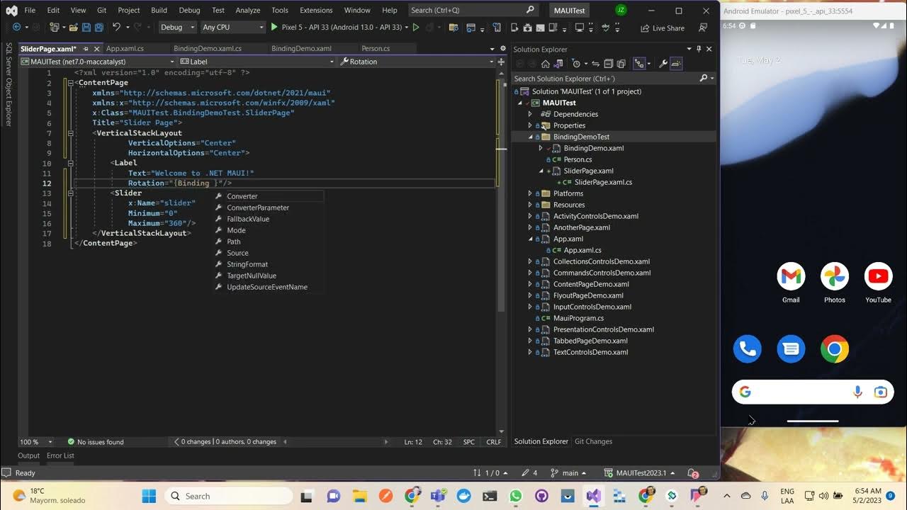 Tutorial 69 - Parte 59 - Bindings - Parte 3 - YouTube