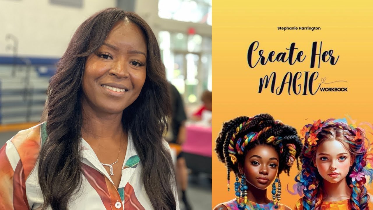 Stephanie Harrington Writes to uplift Women and Girls - YouTube