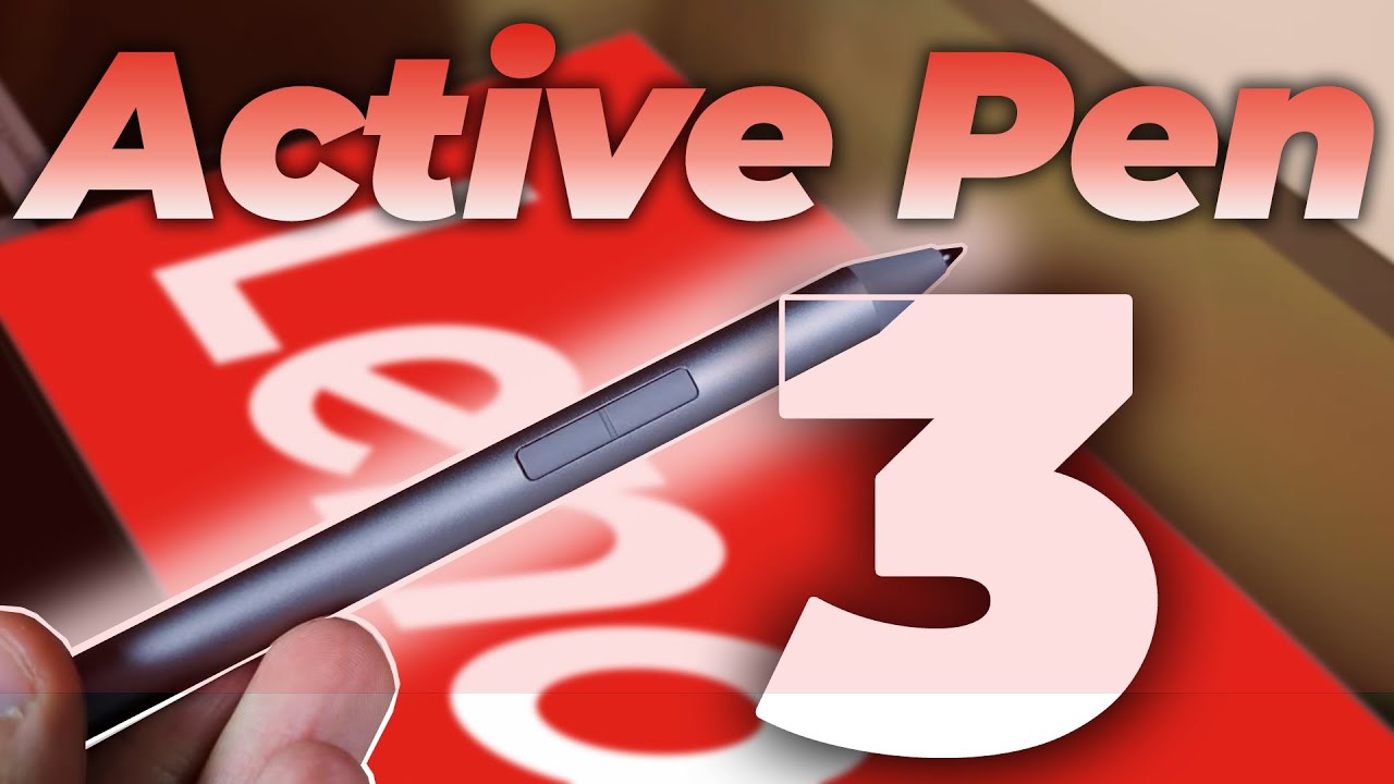Lenovo Active Stylus Pen mit MPP2.0 und AES - Lenovo Active Pen 3 ...