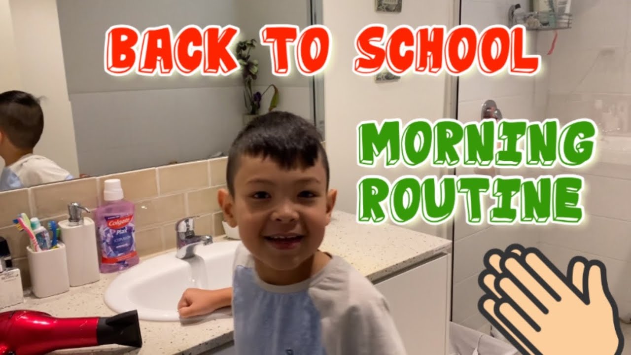 Back-to-School Morning Routine - YouTube