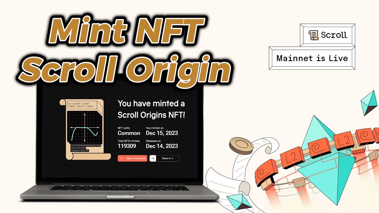 Mint NFT Scroll Origin | Nhận Airdrop "Nghìn" Đô từ Scroll - YouTube