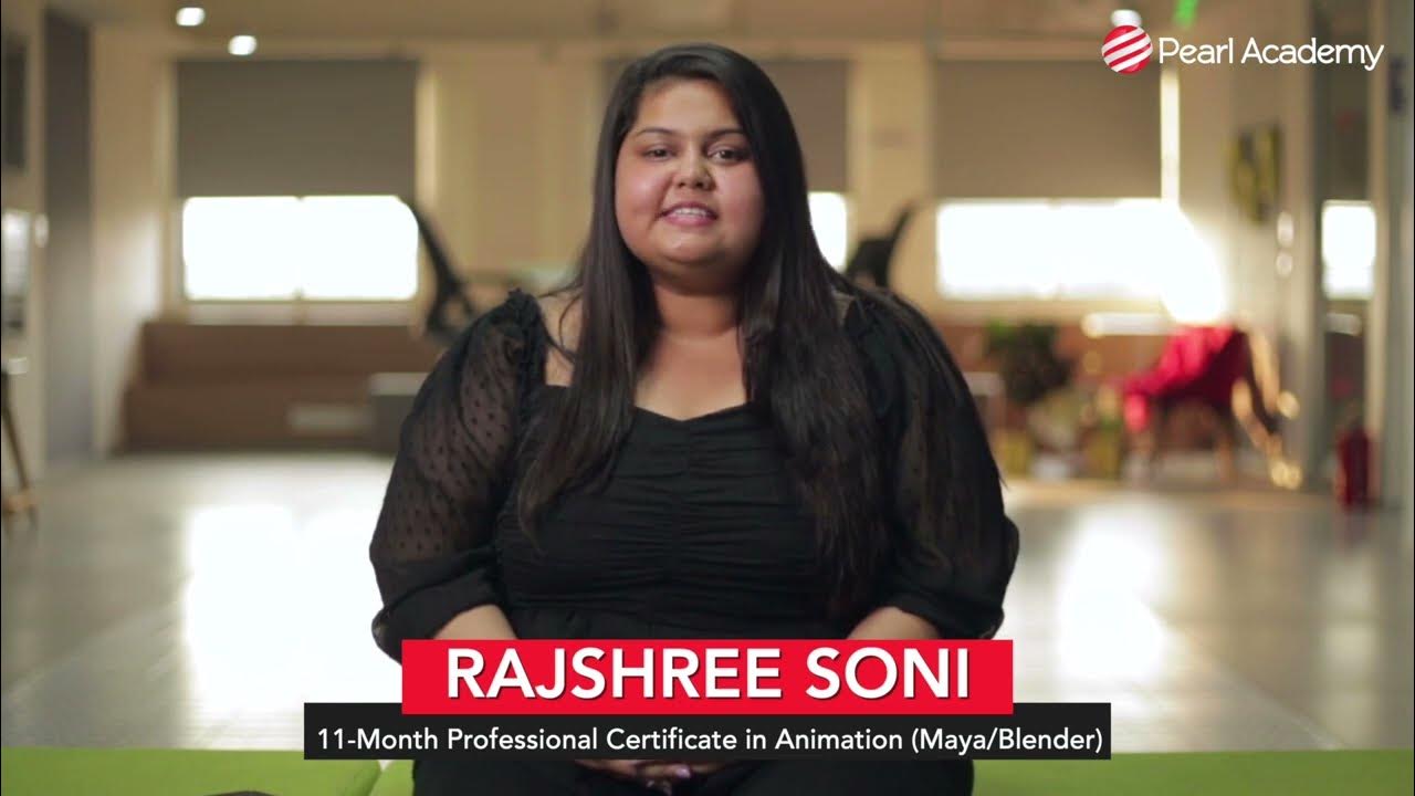 #StudentSpeak - Rajshree Soni | Animation & Computer Graphics - YouTube