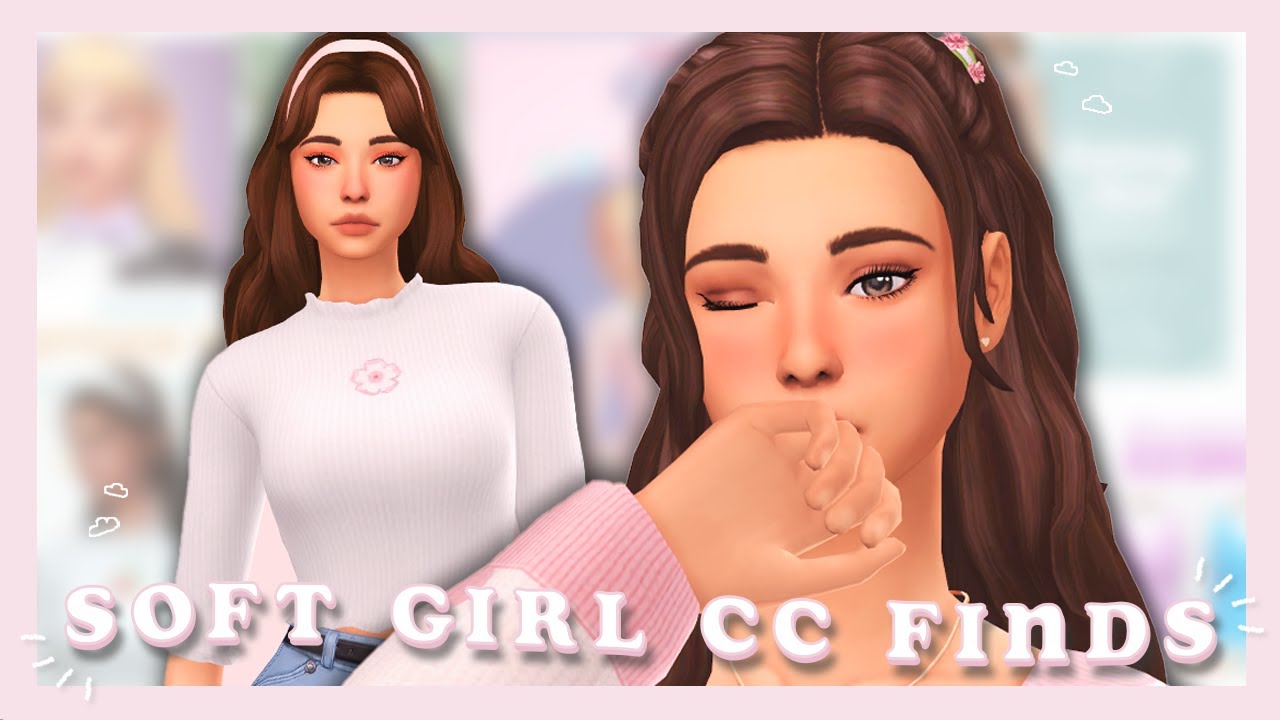 SOFT GIRL CC FINDS 🌼 | Los Sims 4 Contenido Personalizado Haul | Maxis ...