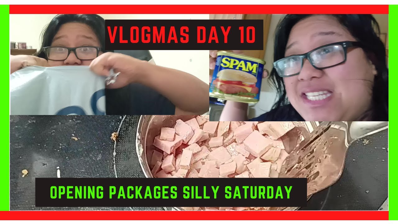 Vlogmas Day 10 Opening Packages|Silly Saturday - YouTube