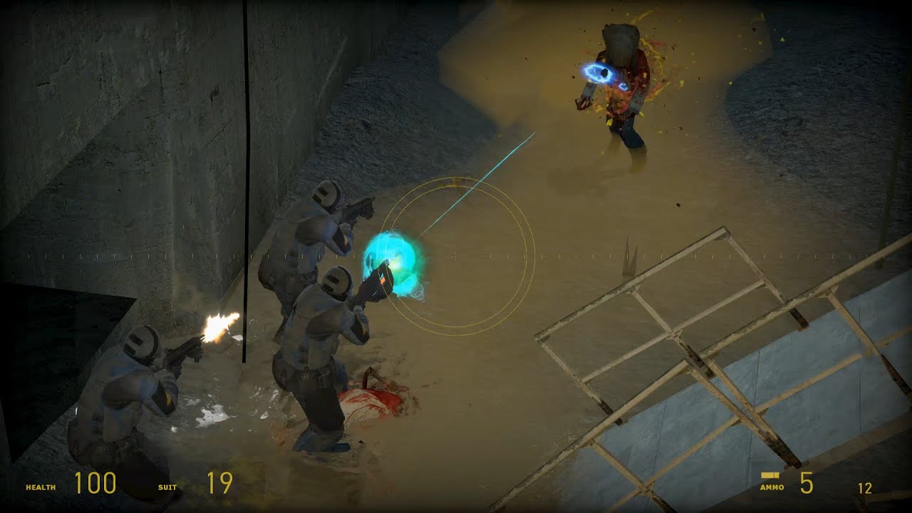 Half Life 2 NPC battle scenes - YouTube