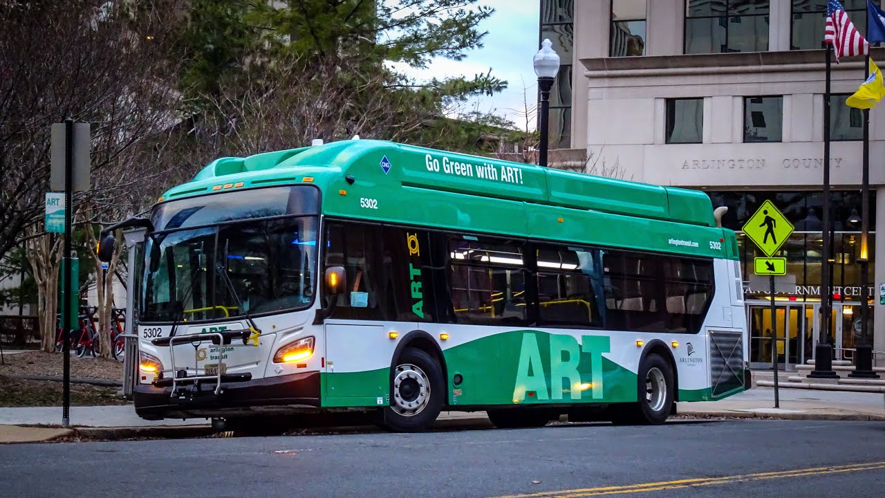 Arlington Transit ART NEW 2019 New Flyer Xcelsior XN35 #5302 On Route ...