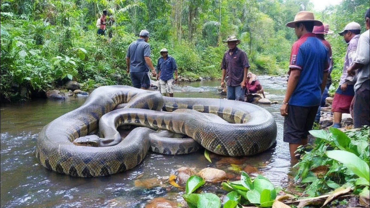 This Giant Snake Shows the True Scale of Nature - YouTube
