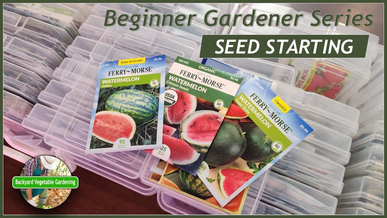 Learn to start seeds indoors + free seed starting planner | the ...