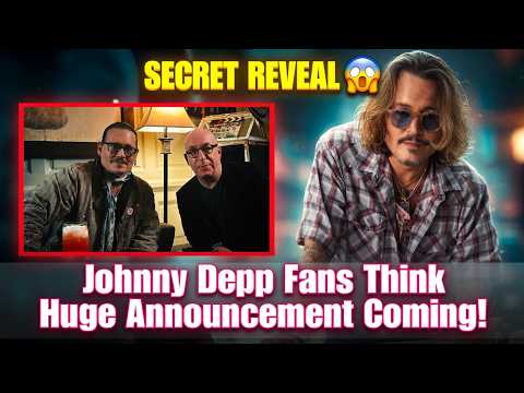 😱 Johnny Depp Says “I Can’t Keep This Secret Anymore” — Fans Think a Huge Reveal Is Coming!