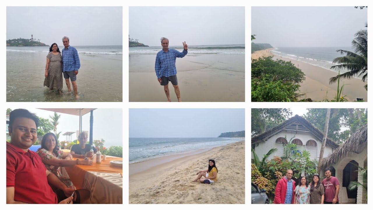 Inda Hotel,Varkala beach and Abba cafe visit🏖️⛱️🍷🍔🌭🌊🏄 - YouTube