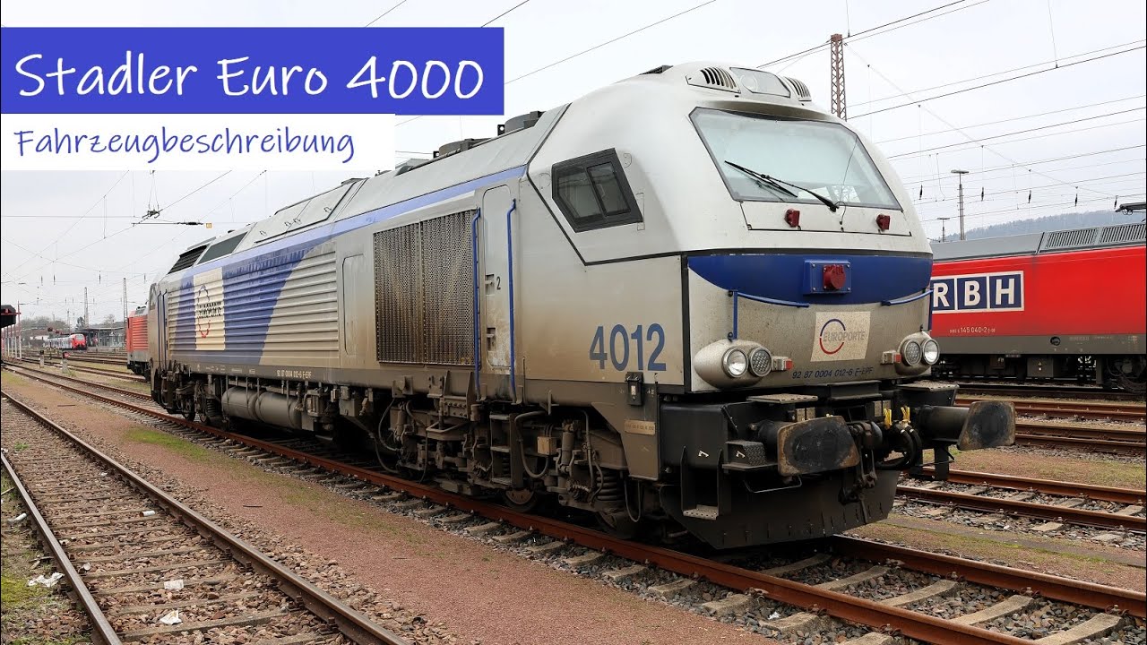 Stadler Euro 4000 - Fahrzeugvorstellung - YouTube