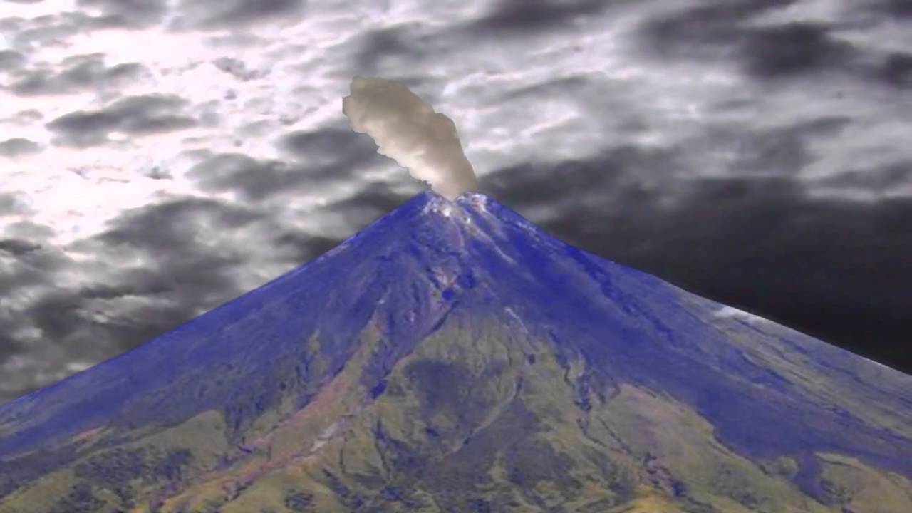 Volcano eruption - YouTube