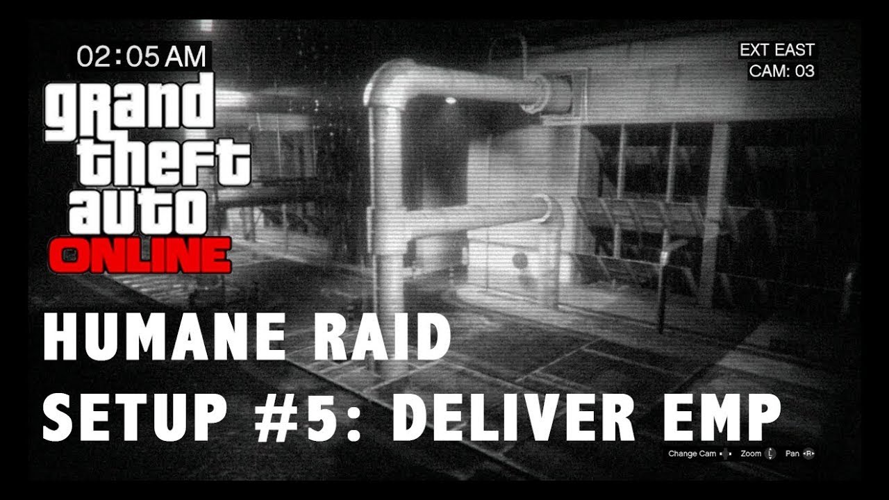 GTA V Online Humane Labs Raid setup 5 – Deliver EMP - YouTube