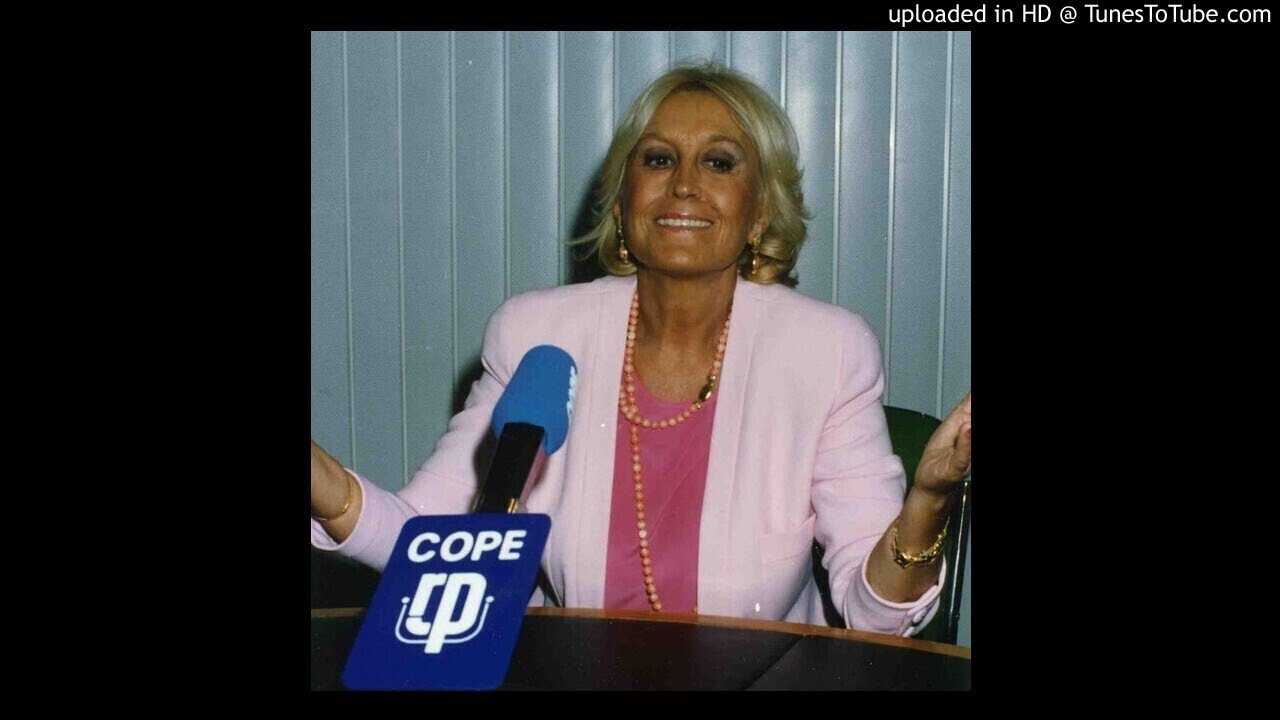 Encarna Sanchez se dirige a su audiencia, tras serle diagnosticado un ...