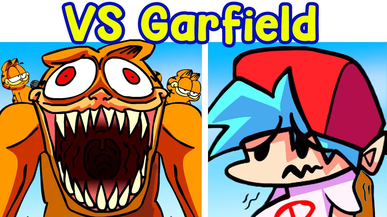 Friday Night Funkin' VS Garfield FULL WEEK (Funkin' On a Monday) (FNF ...