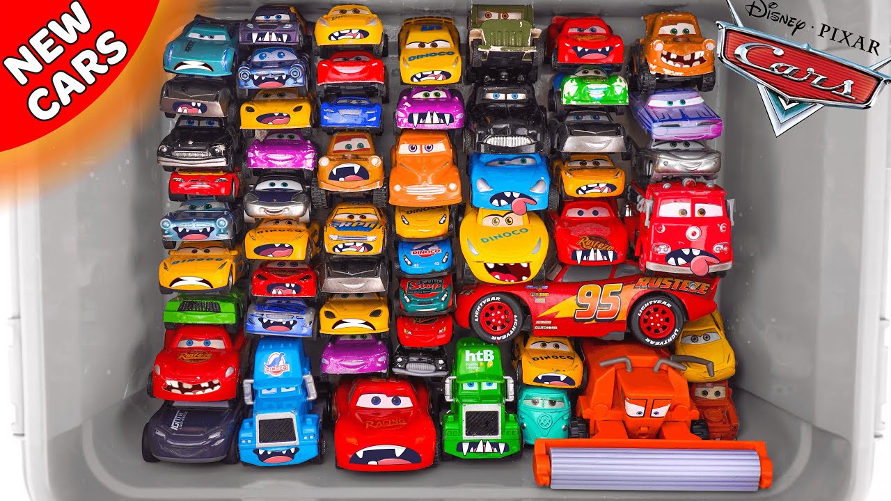 Disney Pixar Cars Unboxing Review | Lightning McQueen Cars Toys Funny ...