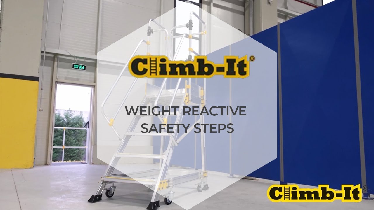 Climb It Weight Reactive Safety Steps | Access Equipment Direct2U - YouTube