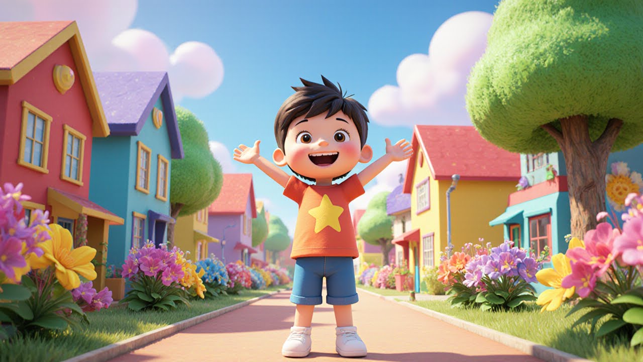 Tiny Paintbrush Is Coming to Color Town 🖌 | Kids Songs & Nursery Rhymes ...