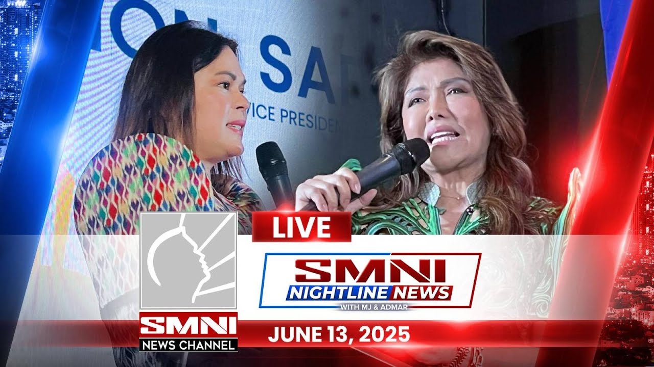 LIVE: SMNI Nightline News with Admar Vilando & Almar Forsuelo | June 13 ...