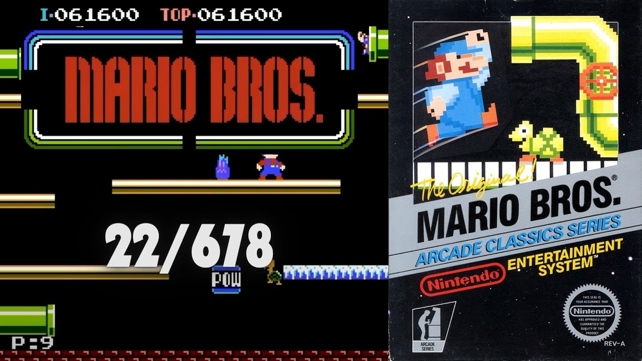 Mario Bros. | Dad & Son Playing All Nintendo NES Games | #22 - YouTube