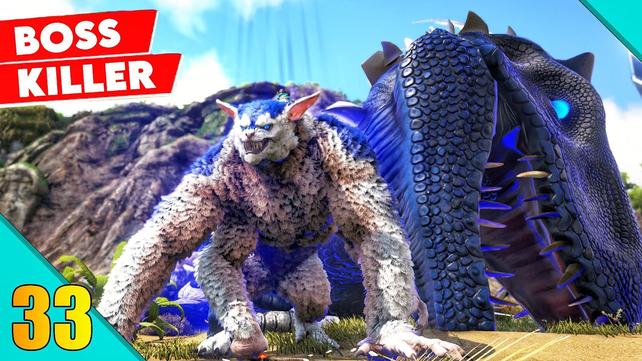 Celestial Ferox VS All Primal Fear Boss Fight 🔥🔥 : ARK Survival Evolved ...