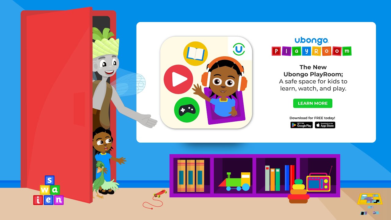Introducing the Ubongo PlayRoom App: A fun learning app for Kids #kids ...
