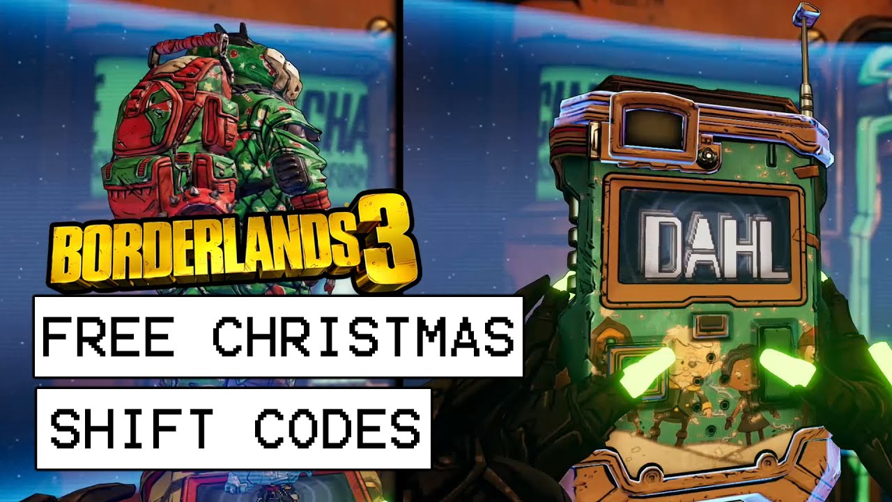 Borderlands 3 Christmas Gifts Shift Codes (New Guns, Skins & Golden ...