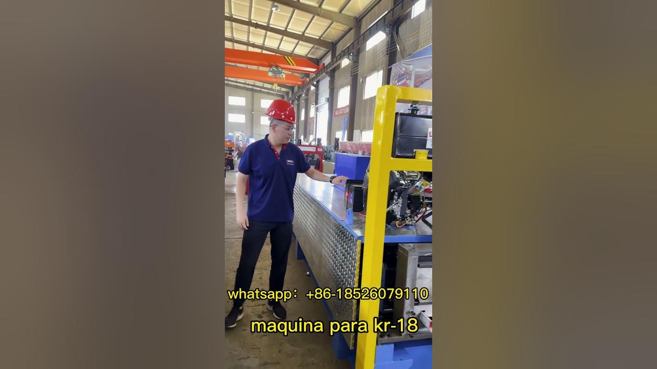 maquina para kr18 Roladora de lámina kr18 maquina kr18 - YouTube