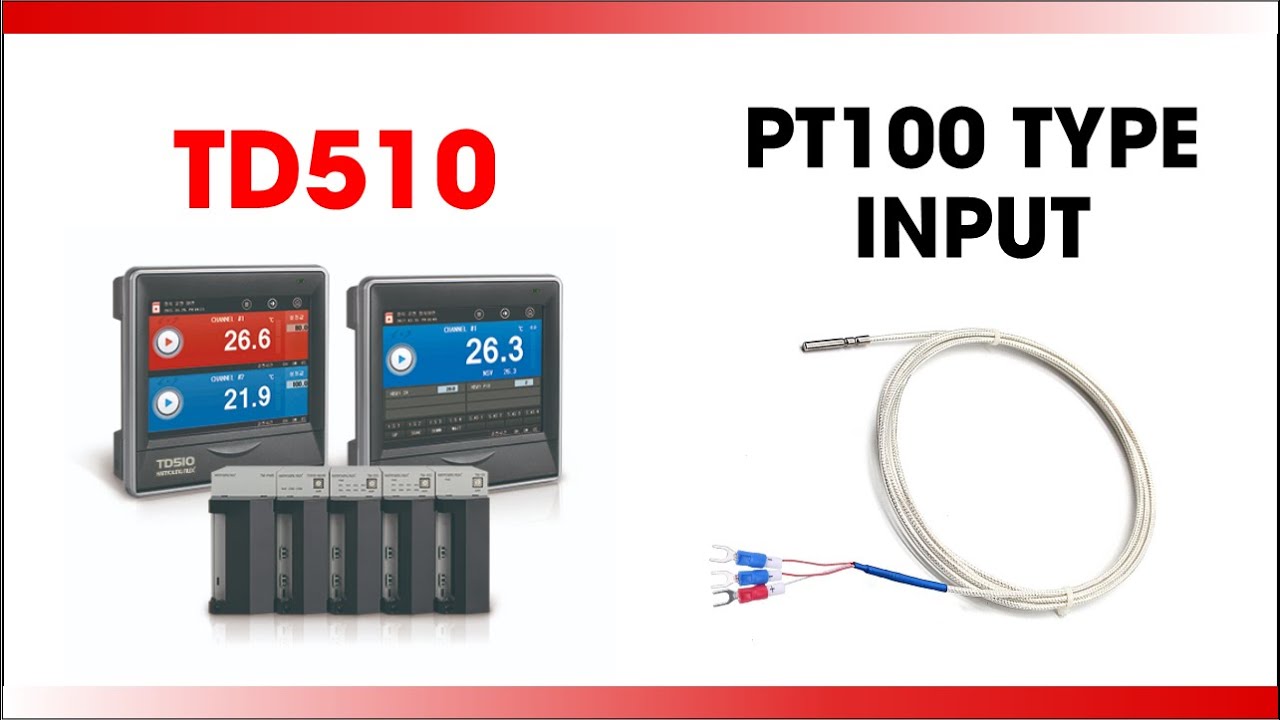 TD510 HƯỚNG DẪN KẾT NỐI CẢM BIẾN NHIỆT ĐỘ LOẠI PT100 HANYOUNG NUX - YouTube