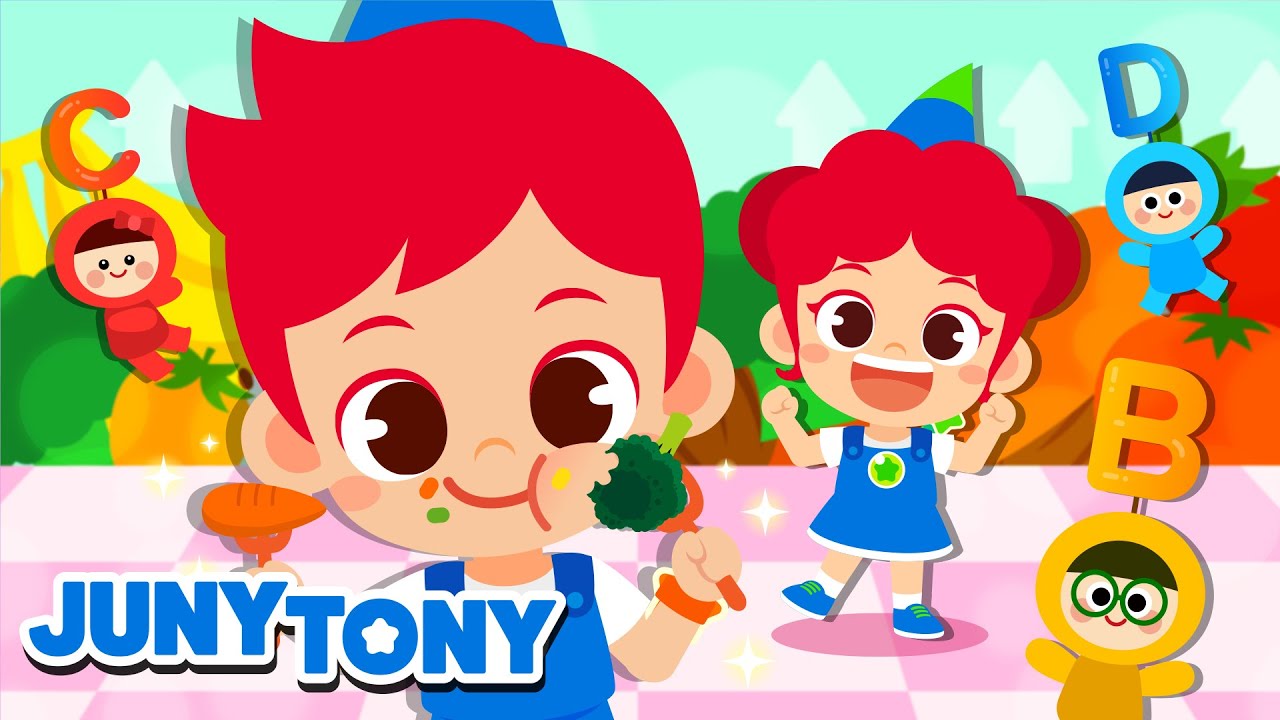 Canción de las Vitaminas | Canciones Deliciosas | Vitaminas A,B,C,D,E ...