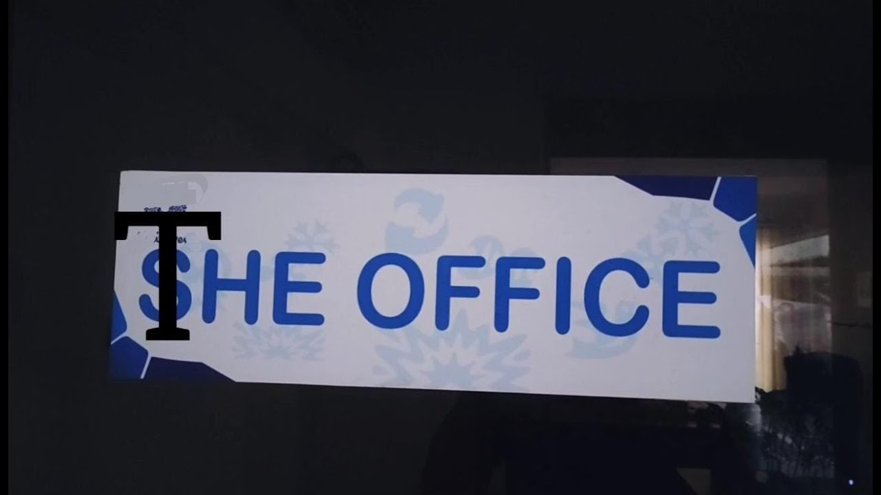 The Office intro recreated - YouTube