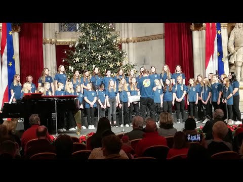 Discipuli Cantantes treten im Wiener Rathaus auf | Adventsingen 2023 ...