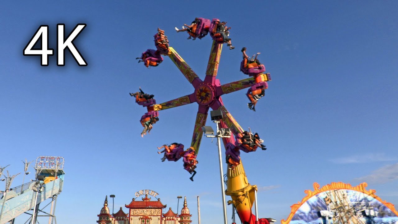 Power Surge off-ride 4K Palace Playland - YouTube