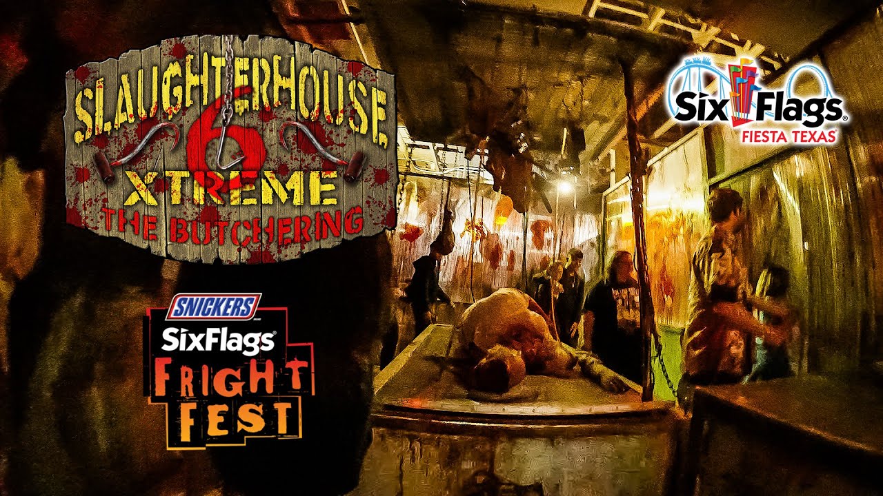 2023 Slaughterhouse 6 Xtreme The Butchering Haunted House Six Flags ...