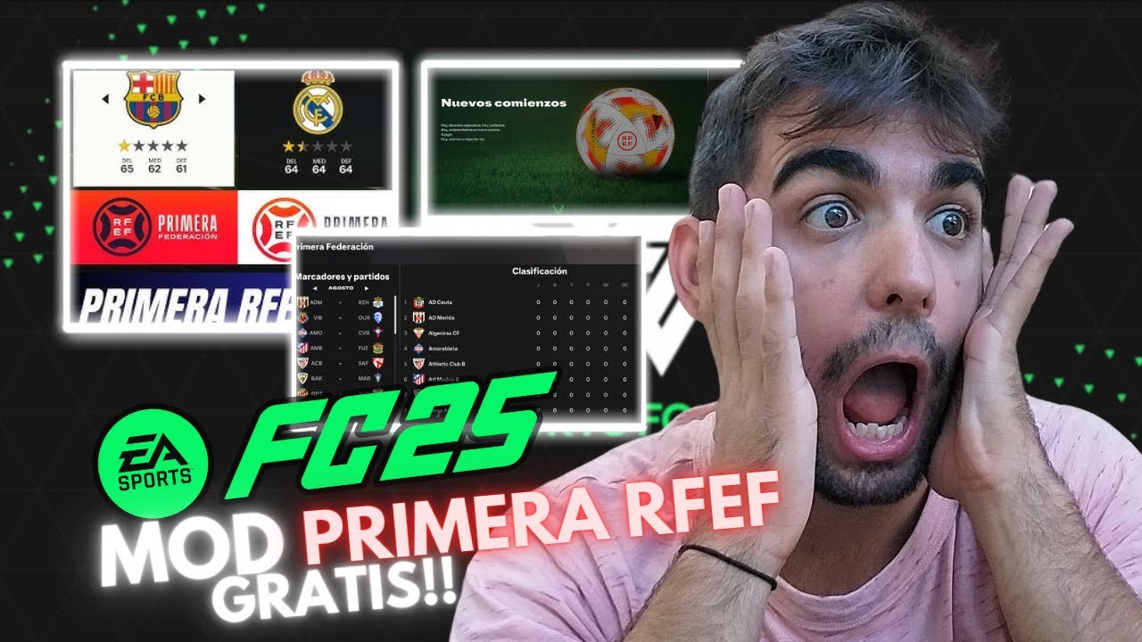 ¡Consigue el MOD 1 RFEF GRATIS! Guía para Descargar Mods en EA SPORTS ...