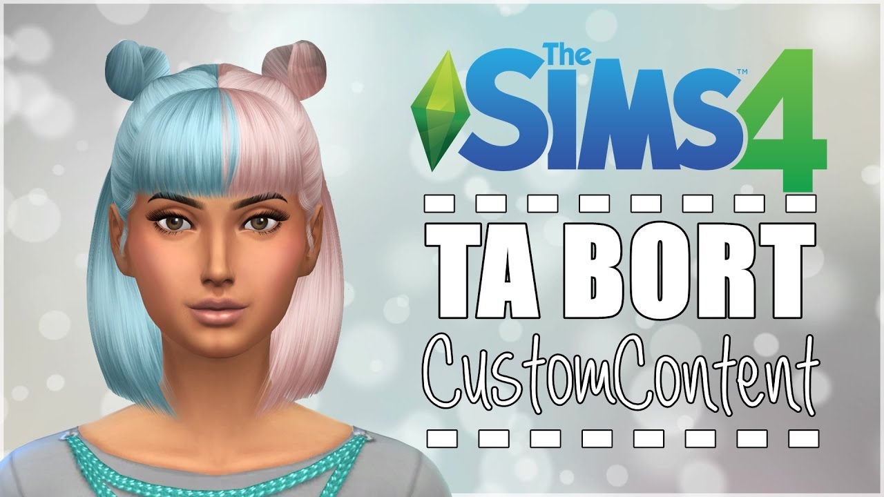 Hur tar man bort custom content i Sims 4? || Tips & Trix - YouTube