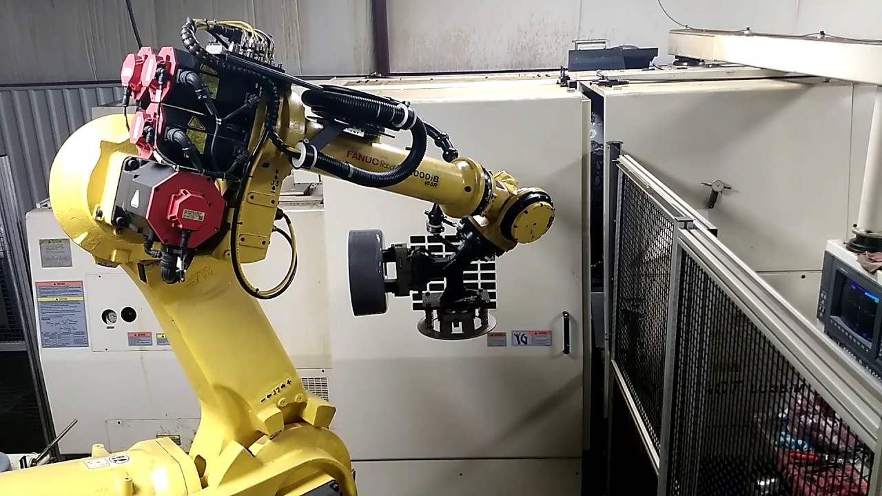 Rosewood Machine & Tool - Robot Cell - YouTube