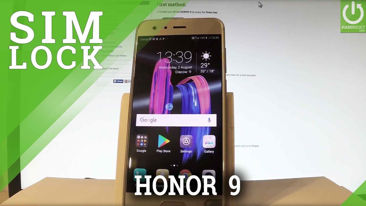 Check SIM Lock Status In HONOR 9 Read Simlock Information YouTube check-sim-lock-status-in-honor-9-read-simlock-information-youtube