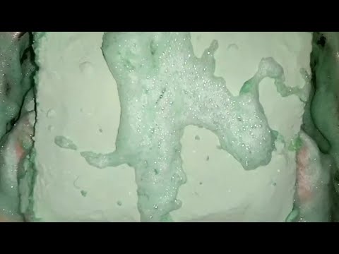 ASMR 💚/Green Cleaning Paste/Barf Cleaning Powder/Mr.Proper detergent ...